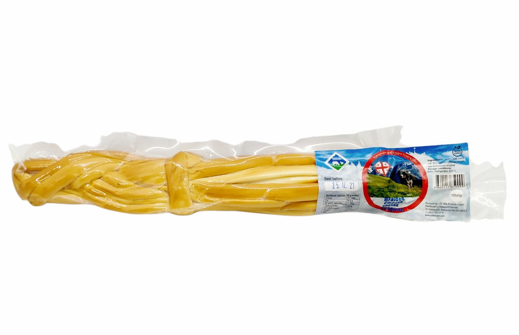Georgian chechil cheese braided smoked sulguni 100gr – ItalianMart