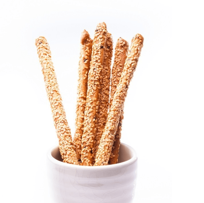 Grissini Sesame Breadsticks | Extra olive oil | 125g – ItalianMart