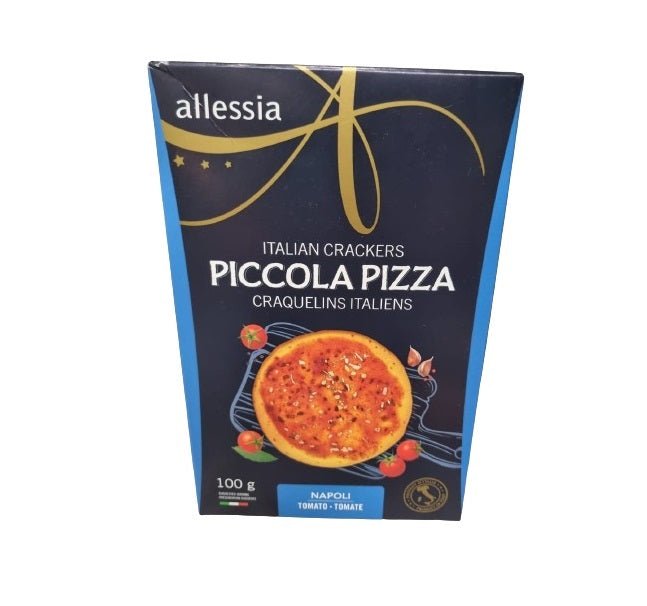 Tomato Flavor Crackers | Allessia | 100g – ItalianMart